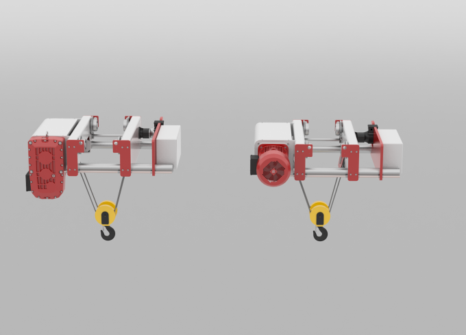 1-20 Ton Electric Wire Rope Hoist CE ISO Certification For Lifting ...