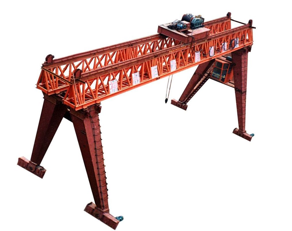 Low Weight Truss Double Girder Gantry Crane for Outdoor Loading ...