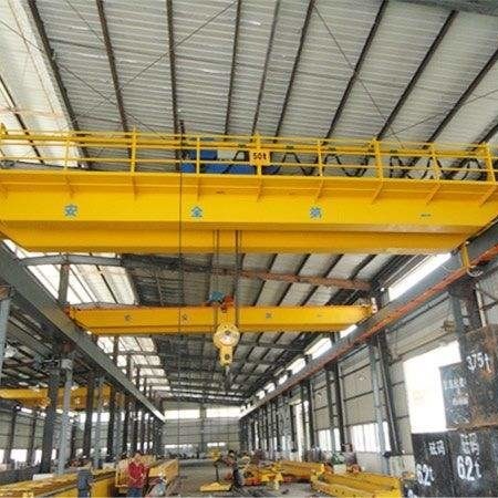 Safety 15M span Double Girder Overhead Crane 15 Ton Bridge Crane For ...