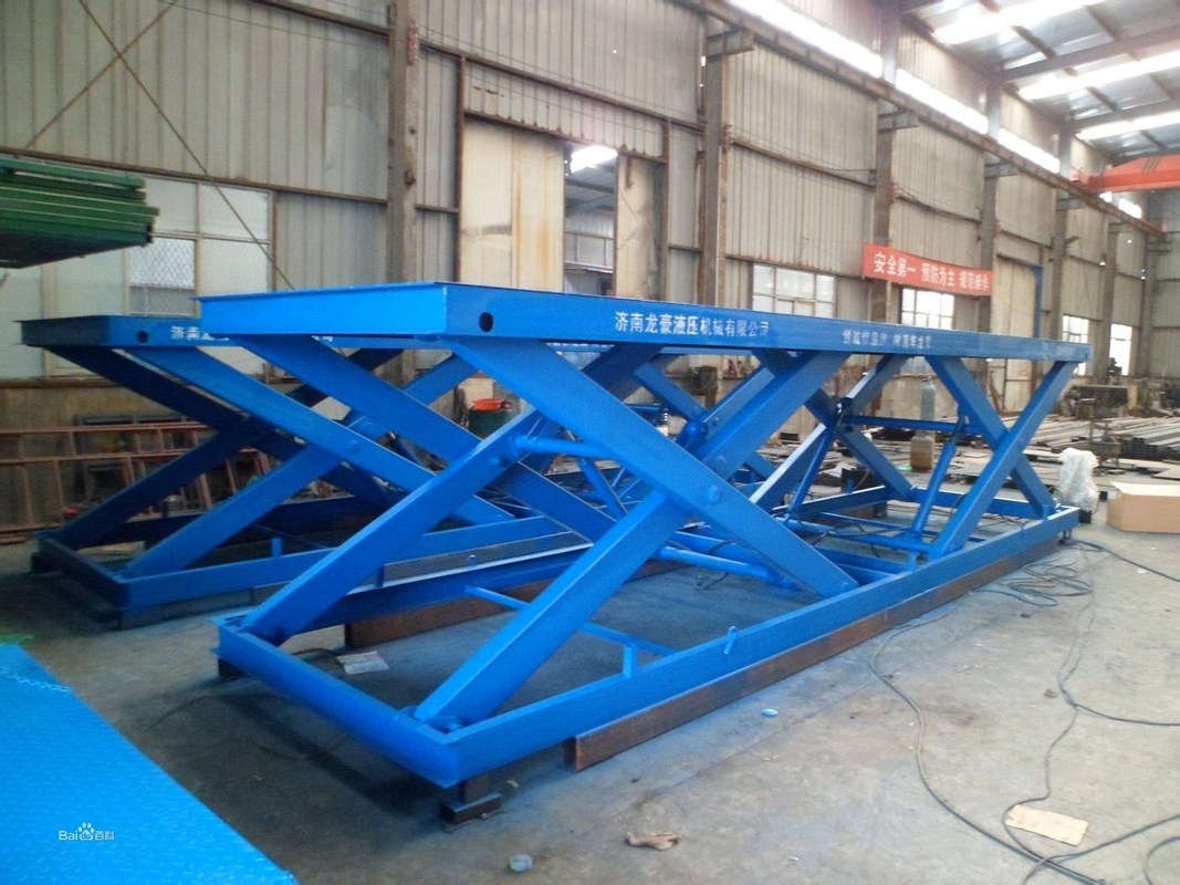 3 Ton Fixed Hydraulic Scissor Lifting Table For Cargo Lift 2-12M height