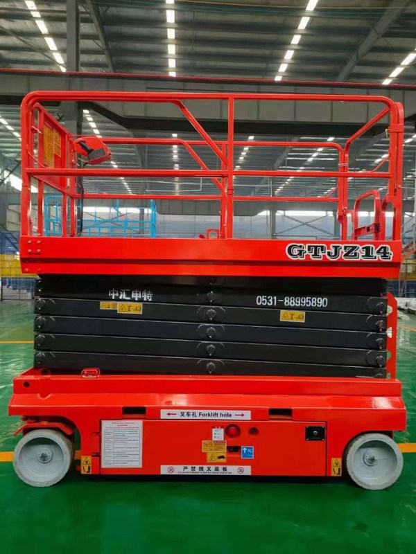 300-2000Kg Mobile Hydraulic Lifting Platform 12m Working Height For ...
