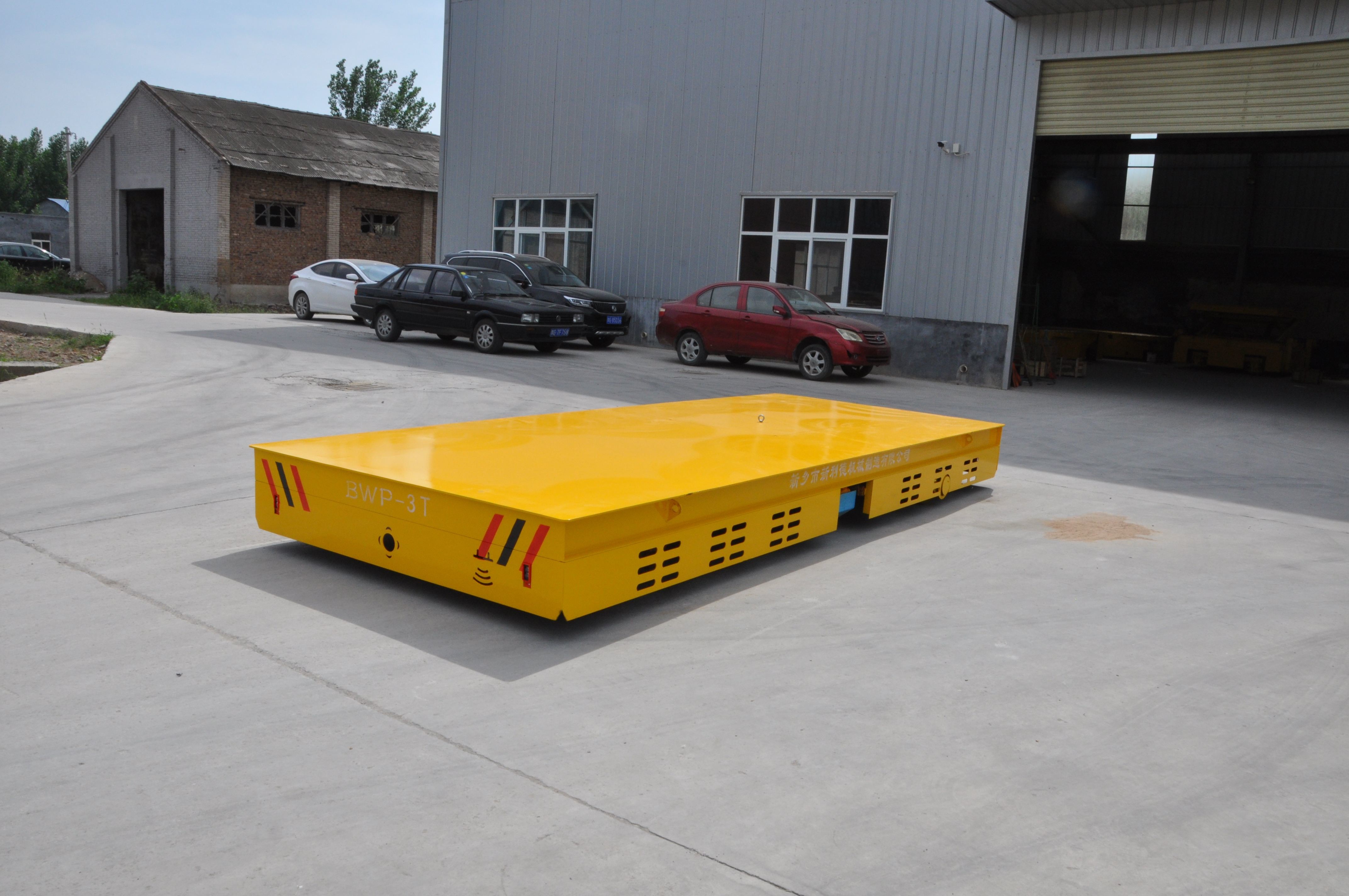 40 Tons Lithium Battery Powered Transfer Cart Flatbed Production Lines ...