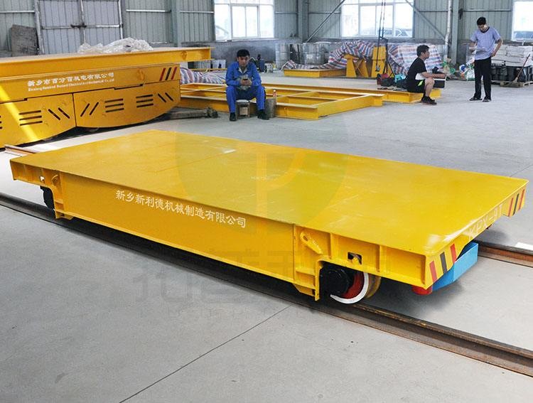 Anti high temp 30 Tons Rail Electric Transfer Cart For Machine ...