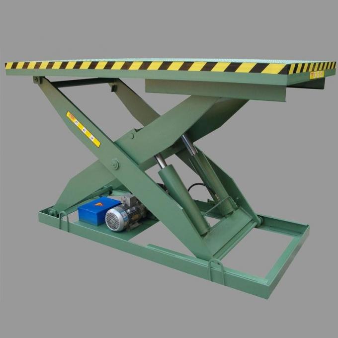 Scissor Fork Type 12000kg Hydraulic Lifting Work Table Custom Goods ...