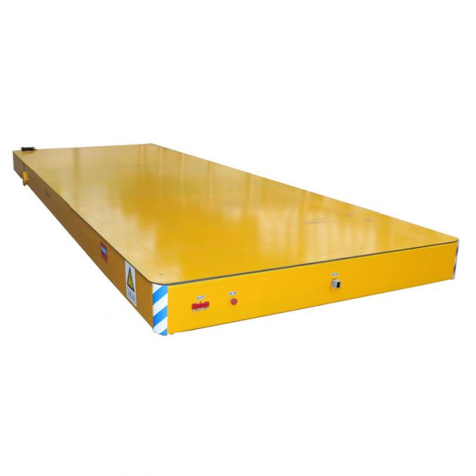 Large Mechanical Handling 25T Free Turn Trackless Transfer Cart For ...